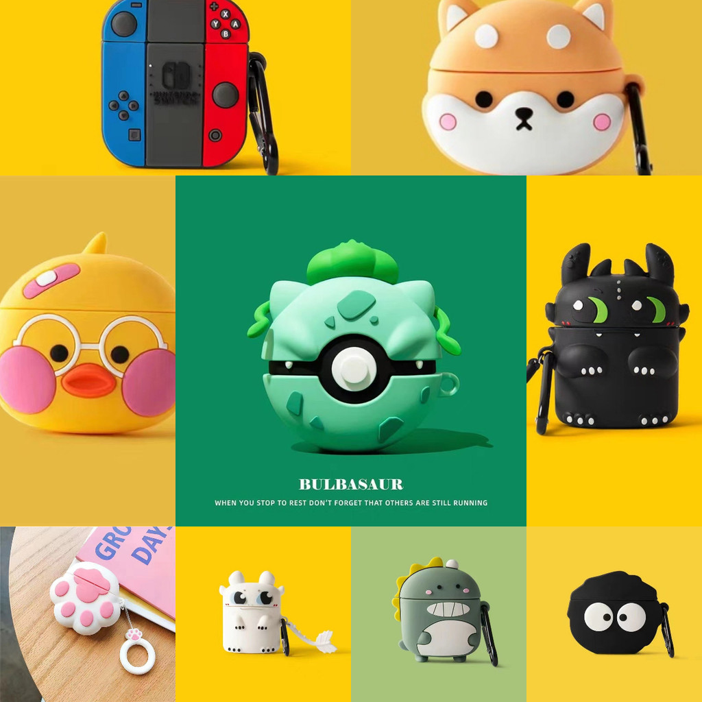 For Realfit F4 Earphone Case Cute Poké Ball Cat's Paw | Shopee Malaysia
