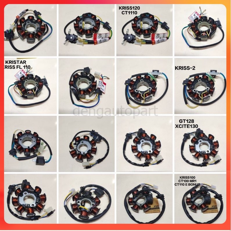 MAGNET COIL KRISS100 CT100 MR1 E-BONUS GT128 XCITE130 KRISS-2 KRISTAR ...