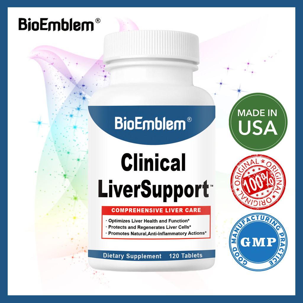 BioEmblem Clinical Liver Support Chewable tablets Supplement for ...