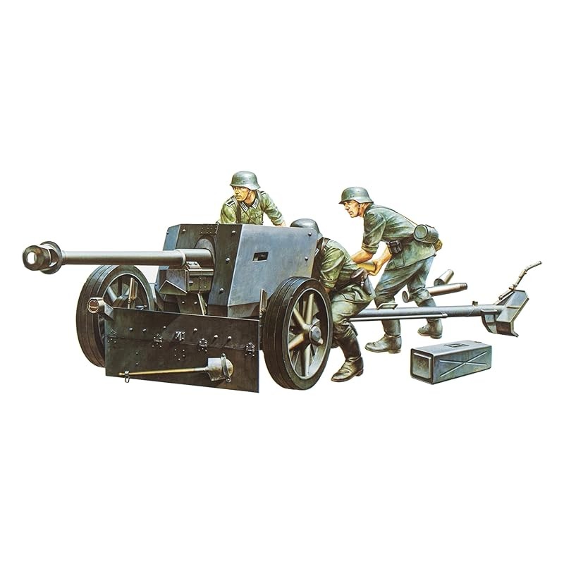 Tamiya 1/35 Military Miniature Series No.47 German Army 75mm Anti-Tank ...