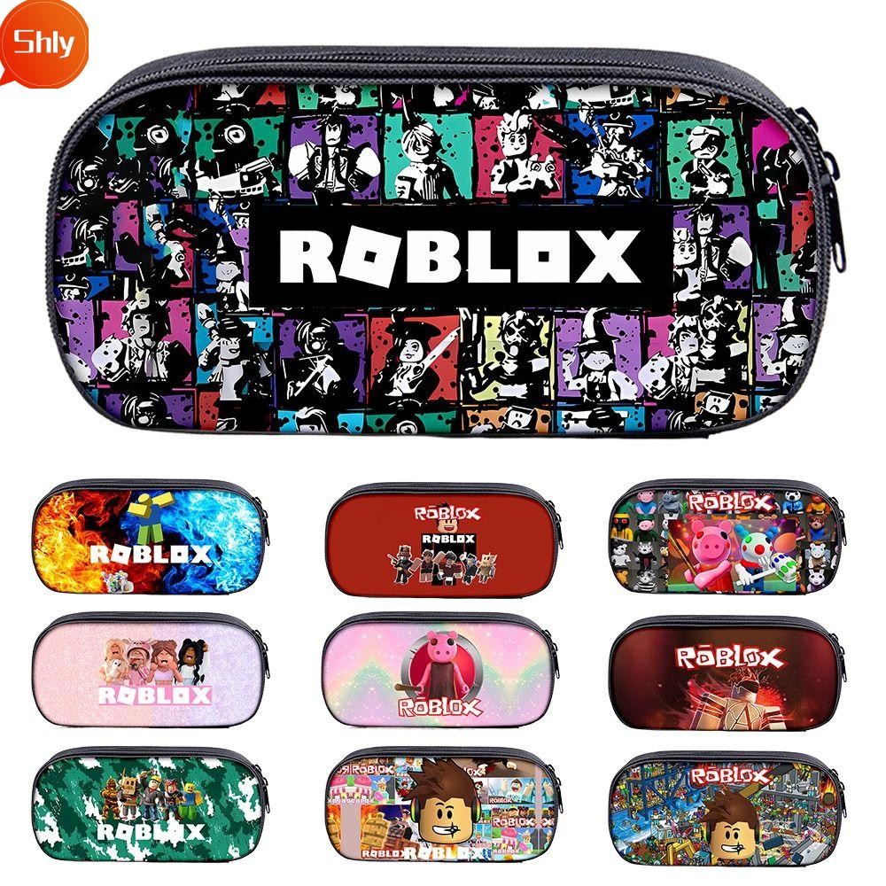 SHLY Roblox Pen Boxes, Printing Single Layer Pencil Bag, Storage ...