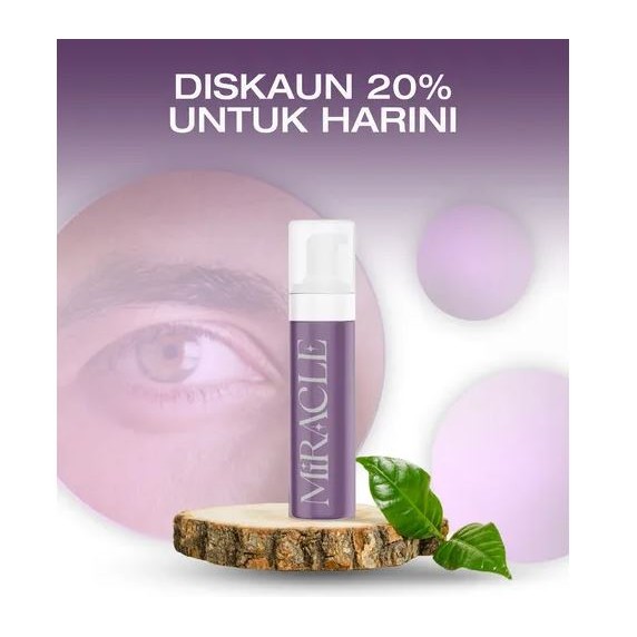 Eyebag serum treatment Nano Gel Miracle / NGM eye serum eyebag removal ...