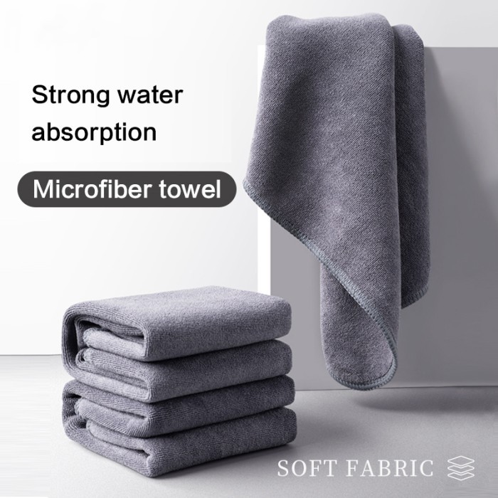 Microfiber Cloth Motorcycle Car Glass Rag Chamois Honaga 30x30 320GSM ...