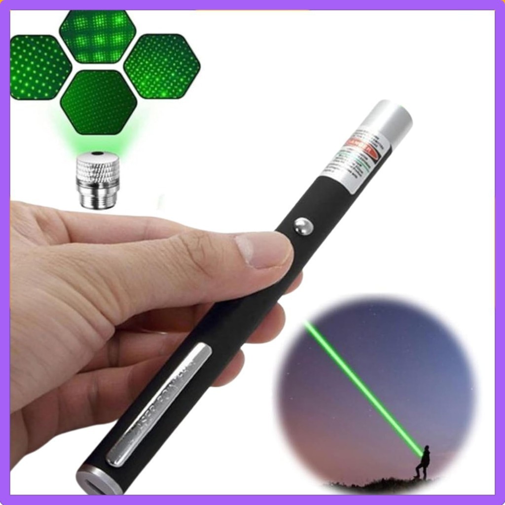 Multi-Purpose Green Laser Pointer | Portable, Cat Laser Toy, Green ...