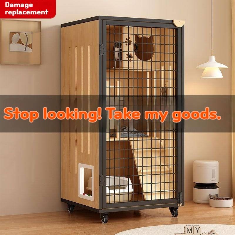 Meow's home Cat House Cat Tent Cat House Oversized Cat Cage Household ...