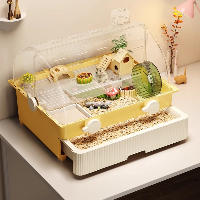 Hamster Cage Golden Bear Special Super Luxury Villa Second Floor Large ...