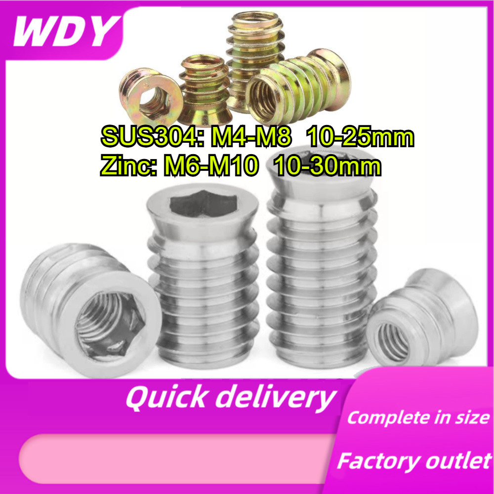 [MX] Hex Nut, Zinc Alloy M4M5M6M8M10 Hexagonal Trapezoid Nuts, Hardware ...