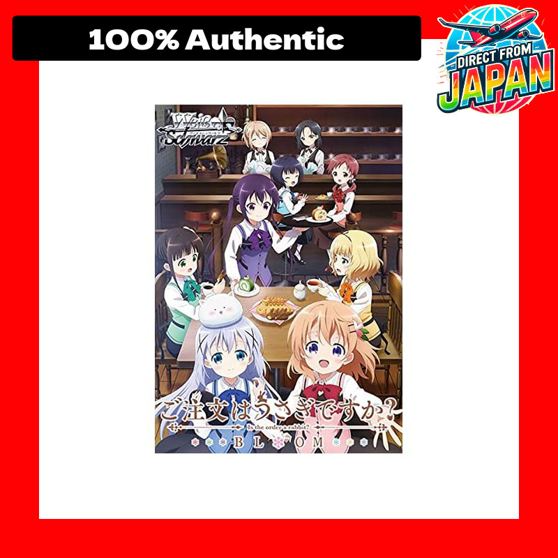 Weiss Schwarz Booster Pack: Is the Order a Rabbit? BLOOM BOX | Shopee ...