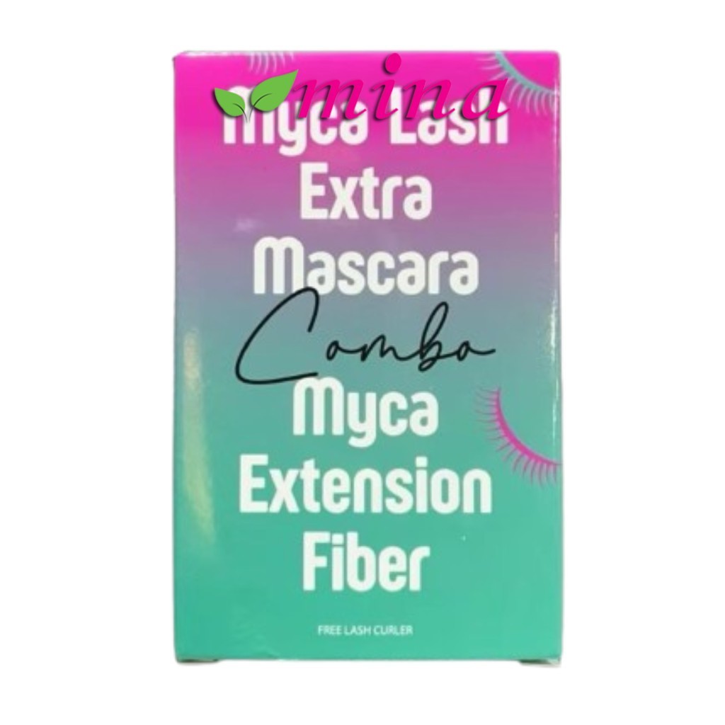 MYCA Mascara Combo (RM18) Lash Extra Maskara & Extension Fiber Free ...