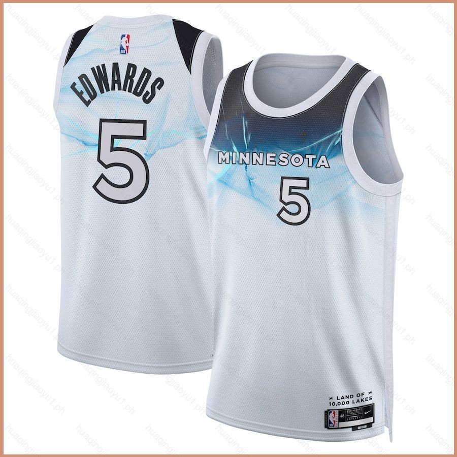 HQ2 NBA Minnesota Timberwolves City Edition Swingman Jersey Number 5 ...