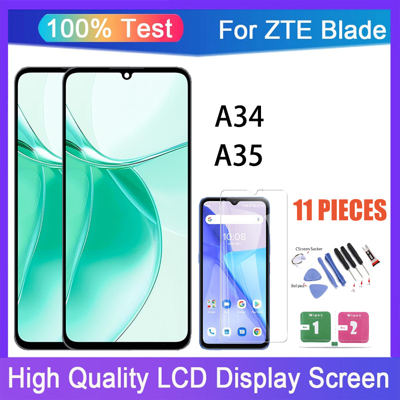 Original ZTE Blade A34 A35 LCD Display Touch Screen Replacement ...