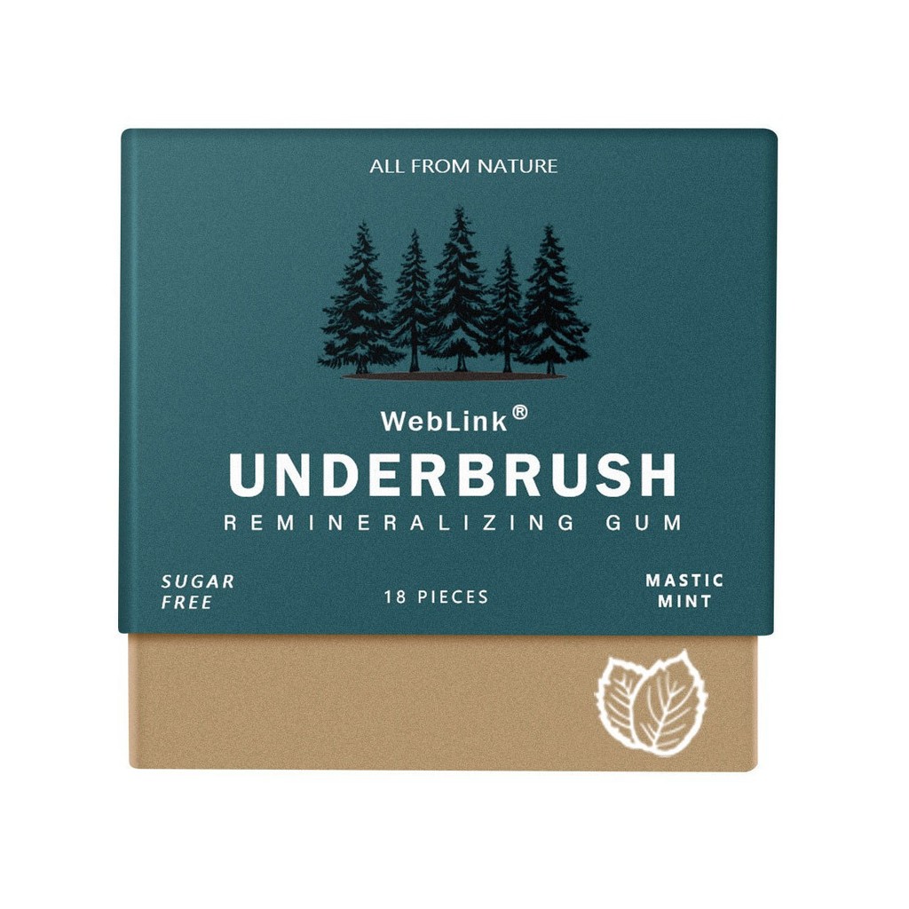 All-natural chewing gum strengthens mineralized tooth enamel healthy ...