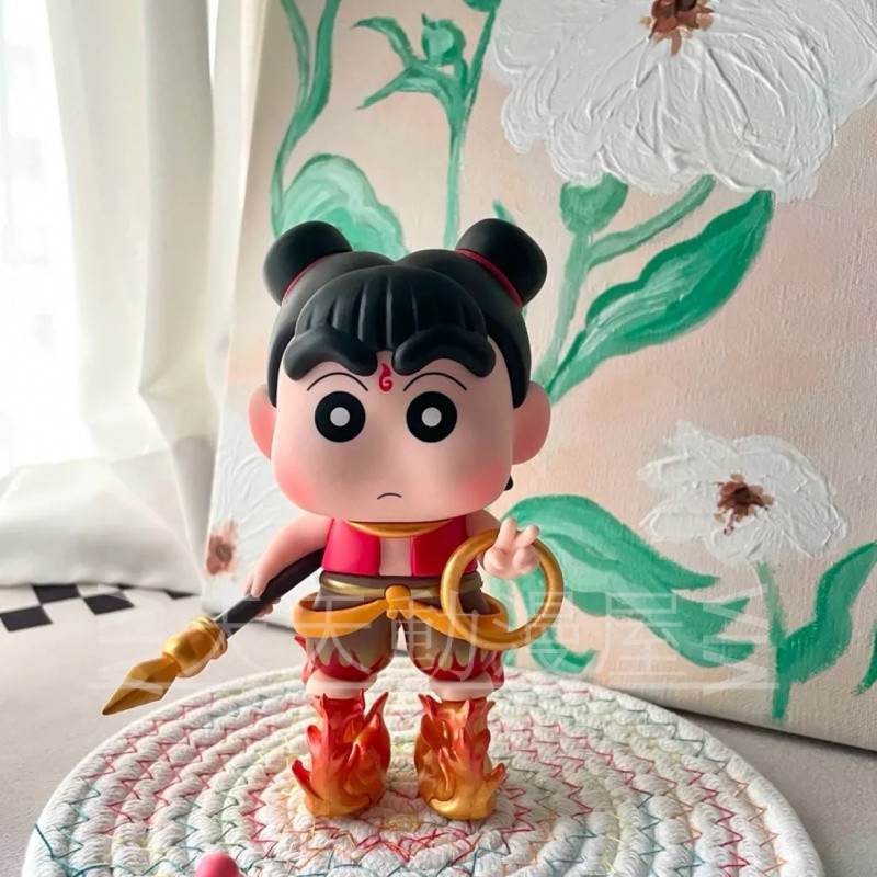 Free Shipping Crayon Shin-Chan Model Shin-Chan cos Nezha Demon Boy ...