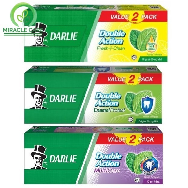 Darlie Double Action Toothpaste (Darlie 225g x 2 / Darlie 250g / Darlie ...