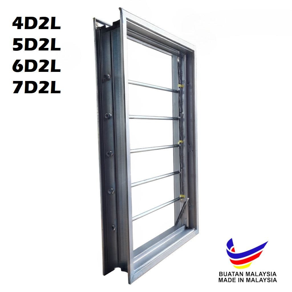 Frame Tingkap Nako / Metal Window Frame EG 0.8mm x 130mm x 42mm ...
