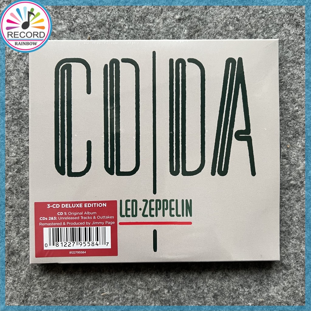 Led Zeppelin Coda Original CD Album [Sealed] Brand New MY-POP | Shopee ...