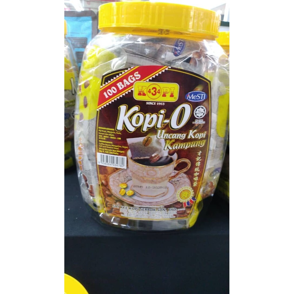 KOPI 434 100 sachet x 9g Dalam Tabung | Shopee Malaysia