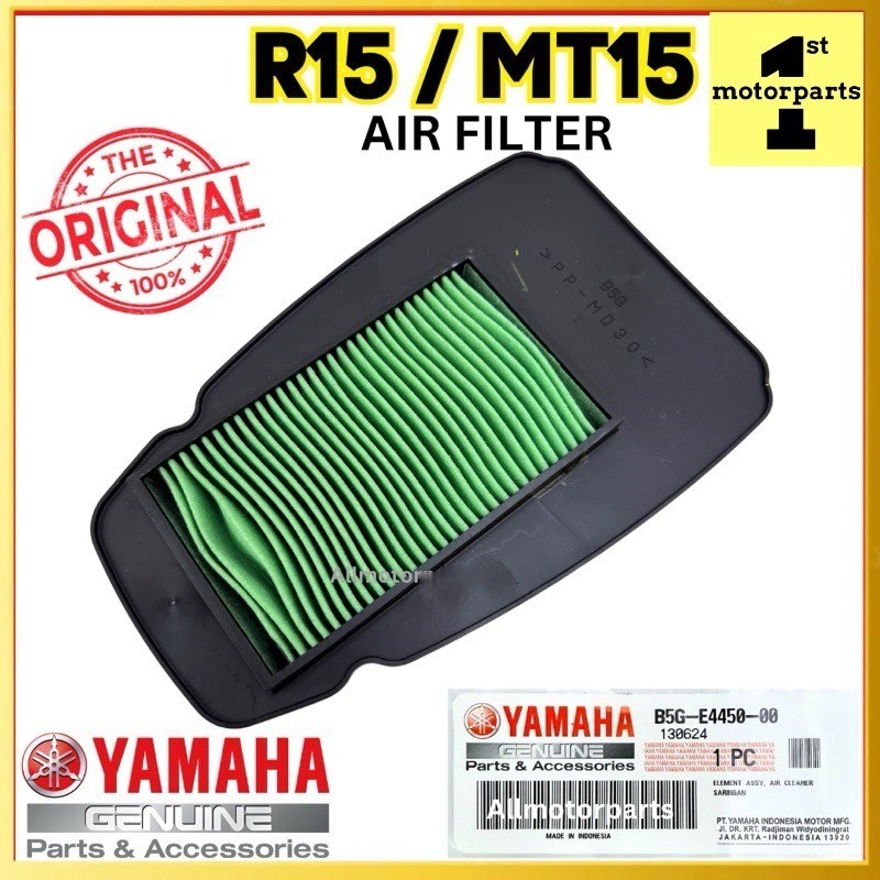 [100% ORI YAMAHA] R15 R15M R15-M MT15 AIR FILTER AIR CLEANER PENAPIS ...