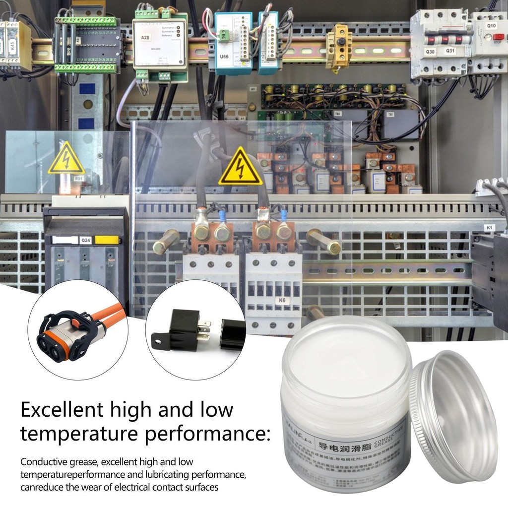 Electric Contact Grease Electrical Conductive Paste Conductive Gel 100g ...