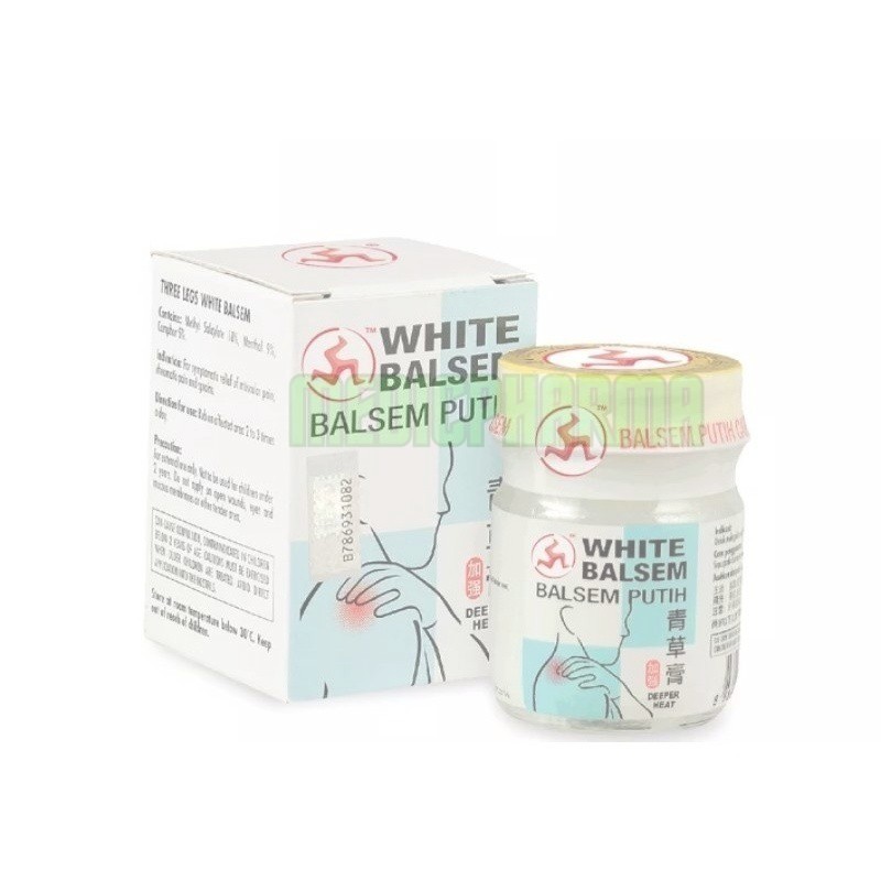 Three Legs White Balsem 36g | Shopee Malaysia