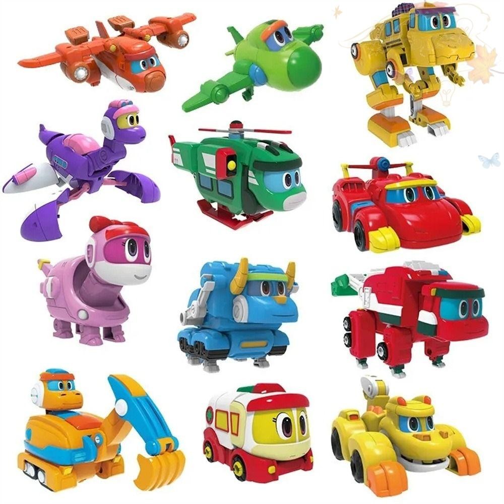 BLISS REX Transformation Car, Dinosaur Toys Motorboat Min Deformation ...