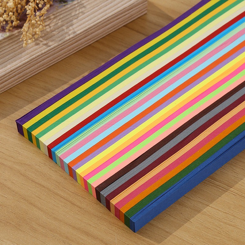 540pcs/pack 27Color Lucky Star Paper Handcraft Strips Origami Paper ...