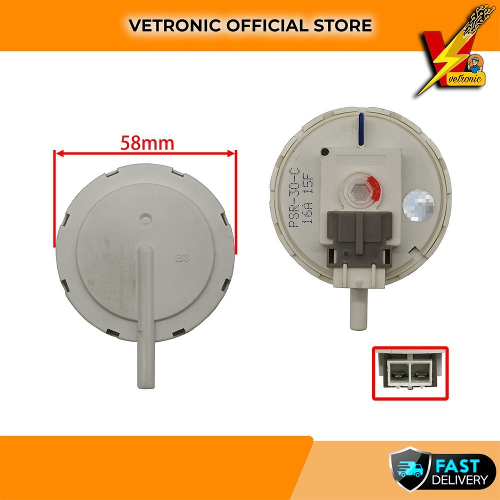 PANASONIC PSR-30-C WASHING MACHINE WATER LEVEL PRESSURE SWITCH/WATER ...