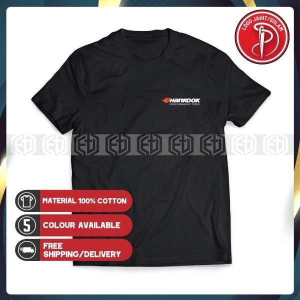 Baju Sulam Hankook Cotton 100% T Shirt T-Shirt Tshirt Streetwear Casual ...
