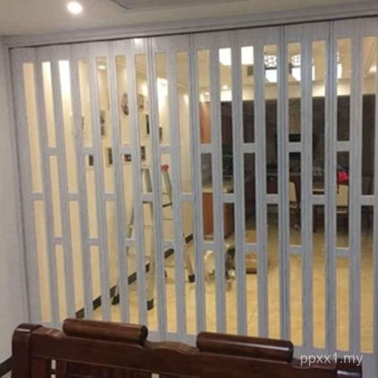 Pvc Folding Door Sliding Open Kitchen Sliding Door Indoor Partition ...