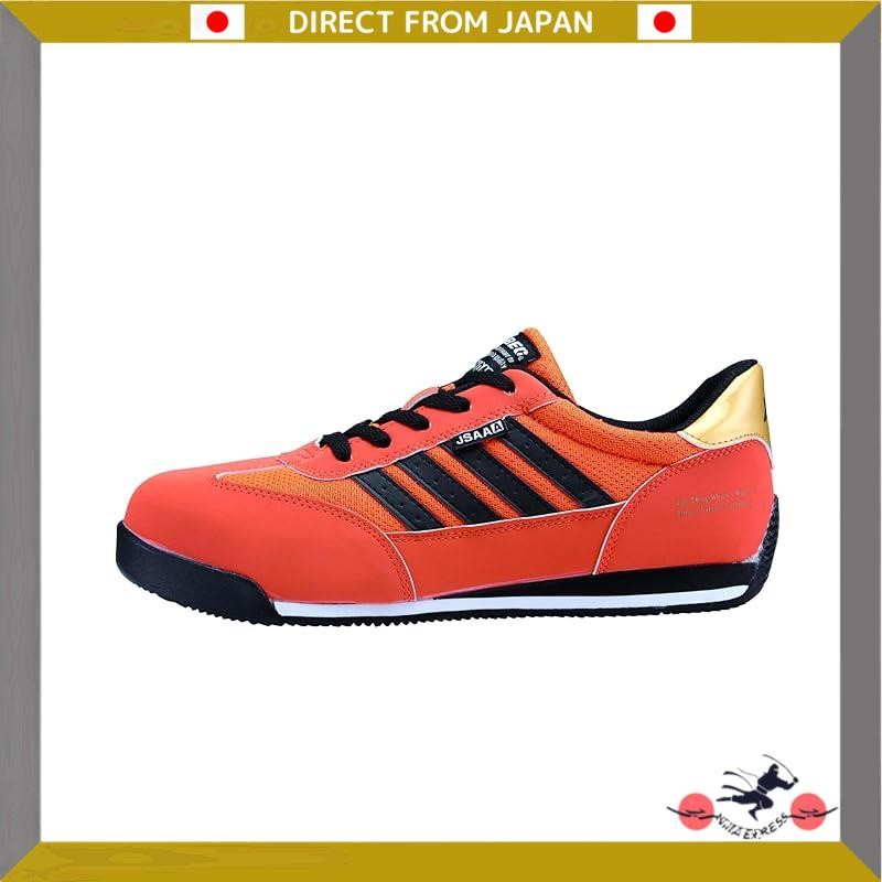 [XEBEC] Safety shoes Work shoes 85127 sneakers JSAA Type A Lace pocket Mesh Easy to drive ...