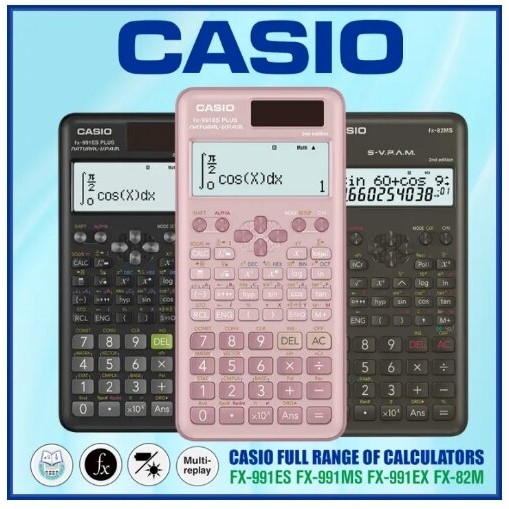 2024 New Scientific Calculator CASIO Fx-991ES plus Solar portable ...