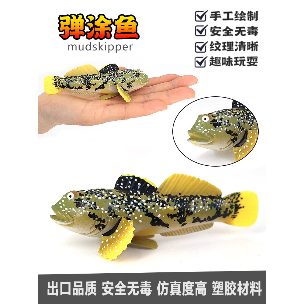 Simulation Ocean Beach Painted Fish Animal Piranha Model Crucian Carp ...