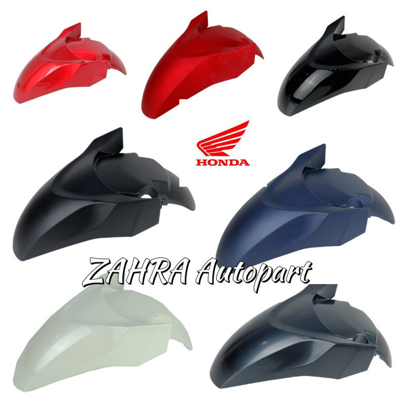 MERAH HITAM PUTIH Front fender fender front fender PCX 160 K1Z 2022 ...