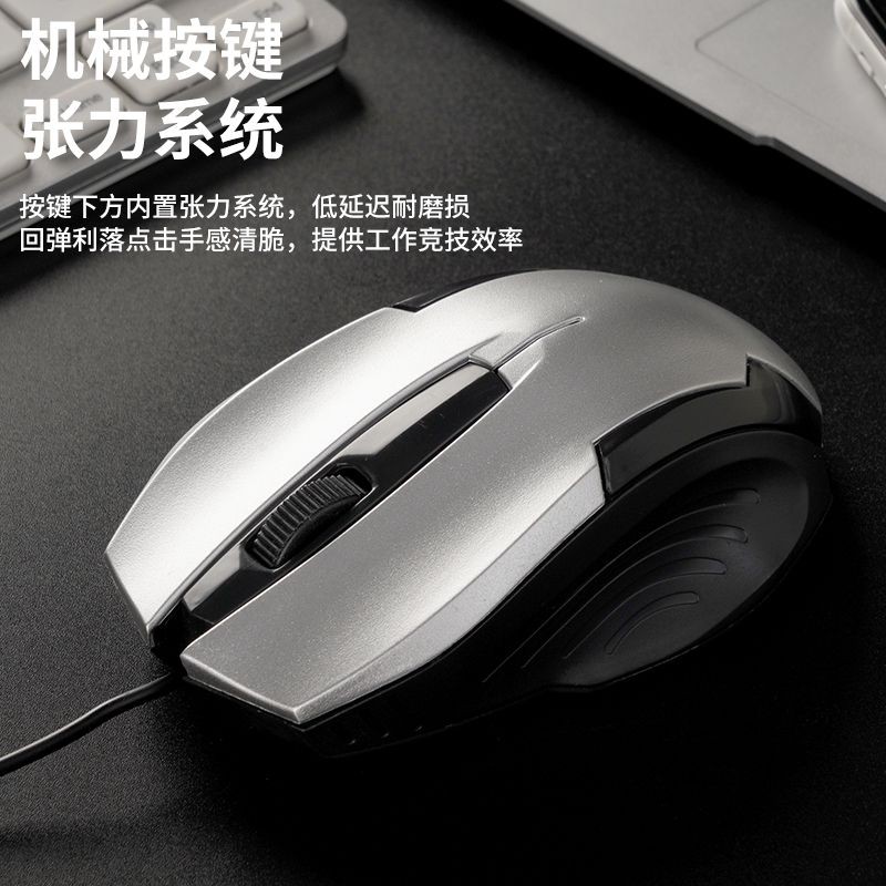 Business Mouse Wired Ergonomics Desktop Computer All-in-One Universal ...