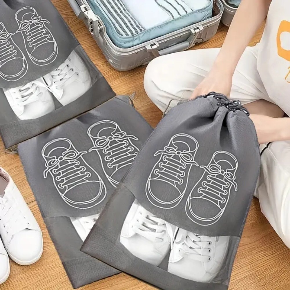 Shoe Storage Bag/Portable Shoes Bag/Drawstring Shoe Bag Dust Free ...