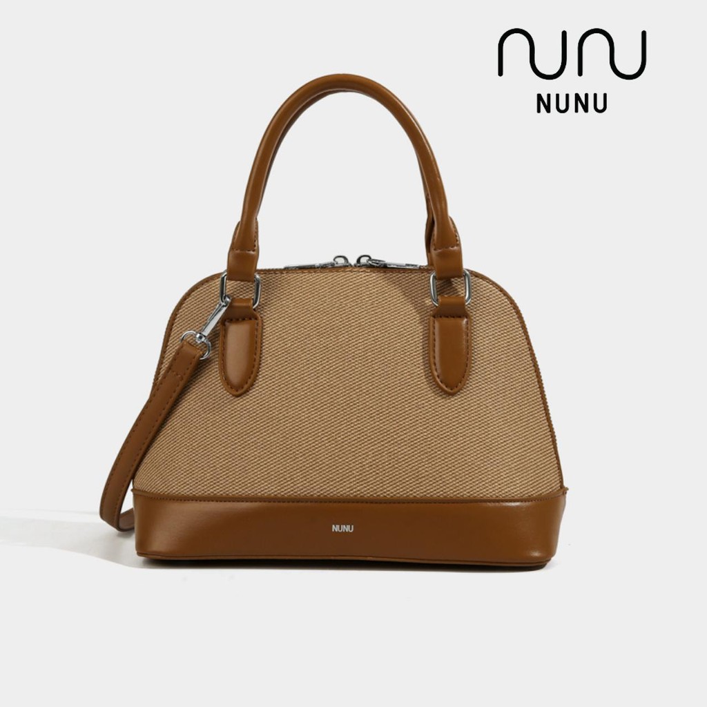 NUNU Shell Bag - Women Fashion Crossbody Bag Handbag PU Leather Canvas ...