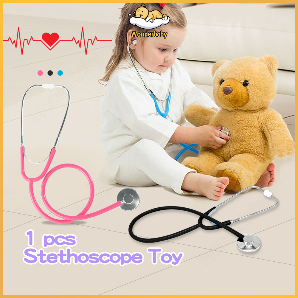 Wonderbaby Children's Stethoscope Toy Can Heard Heart Beat Kids Pretend ...