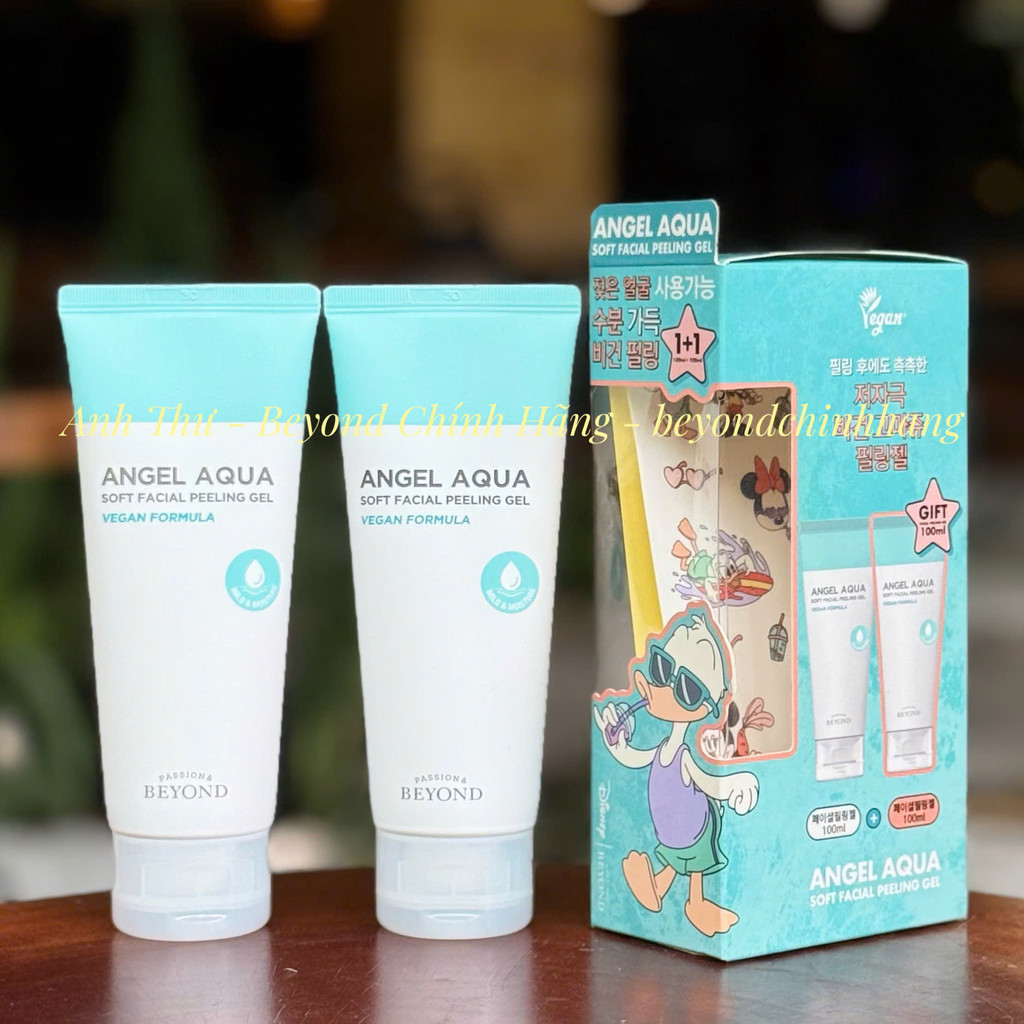 Beyond Angel Aqua Soft Peeling Gel Physical Exfoliating Set 200ml ...