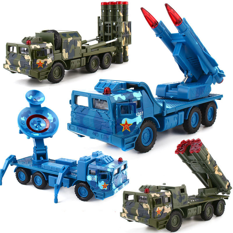Alloy Military Red Flag 12 Missile Amphibious Armored Chariot Wuzhi 10 ...