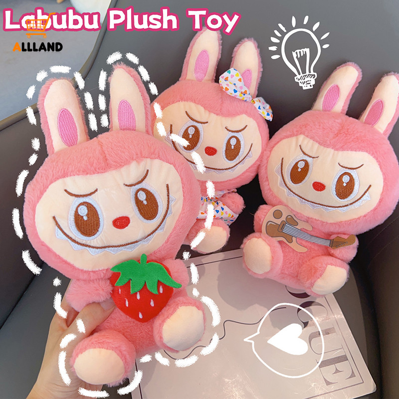 Trendy Cute Cartoon Labubu Shape Plush Doll Children Toy - Soft Furry ...
