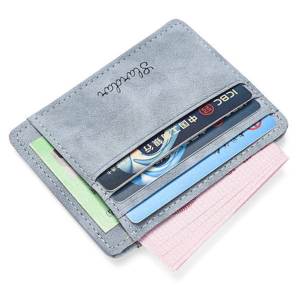 men wallet Pemegang kad lelaki Slardar ultra-nipis lesen memandu kecil ...