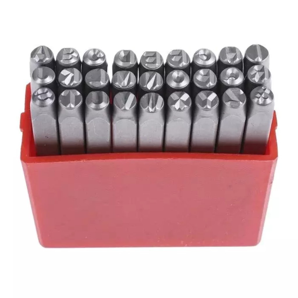 Engraving Letter Punch Set ,6mm x 27 Piece Engraving Letter Punch Set ...