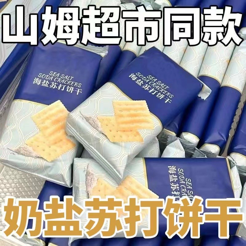 [Cheaper Than Supermarket] Sea Salt Soda Biscuits Milk Salt Flavor ...