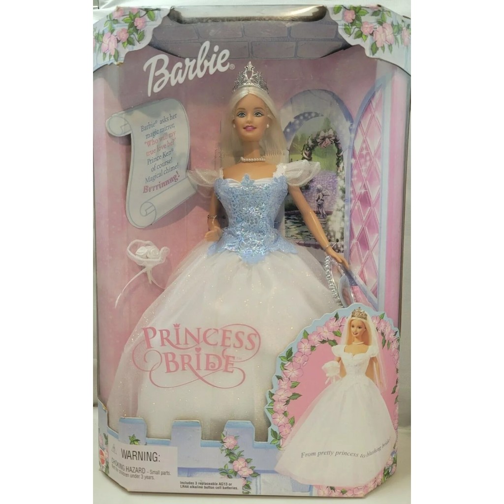 Barbie Princess Bride 2000 新娘芭比娃娃 | Shopee Malaysia