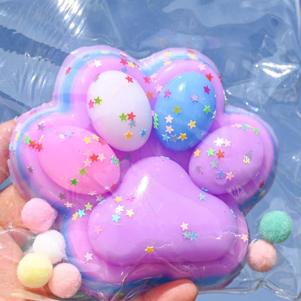 Cat Paw Fidget Toy Kitten Paw Pinch Game Slow Rising Animal Pinch Joy ...