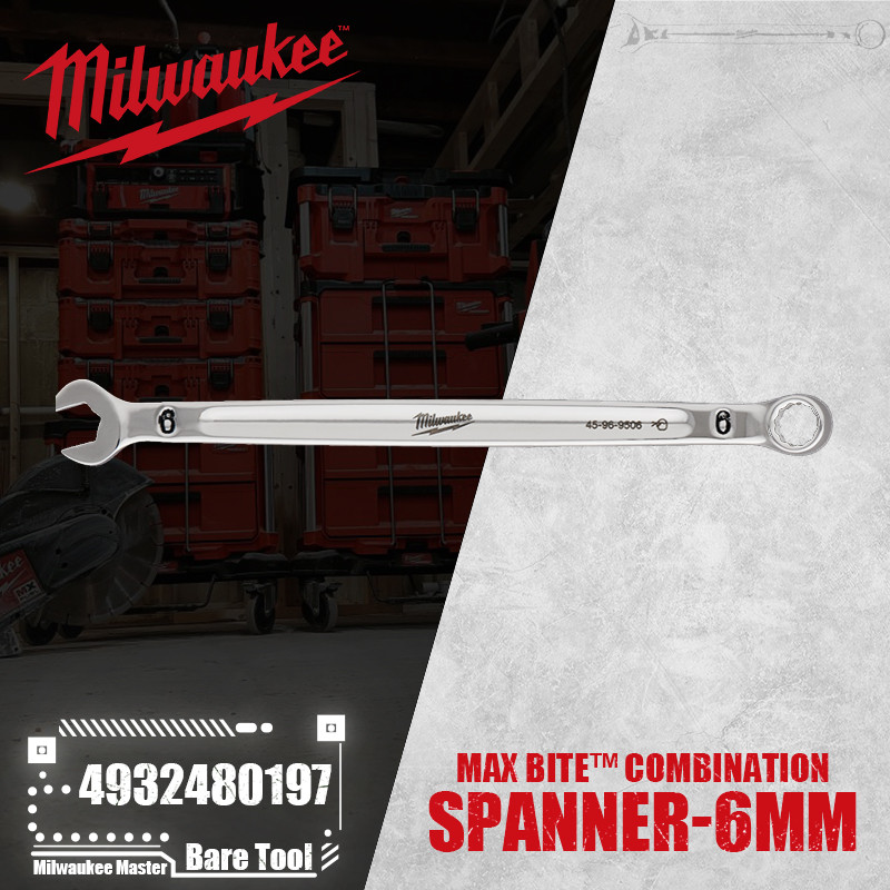 Milwaukee MAX BITE™ Combination Spanner 6mm-17mm | Shopee Malaysia
