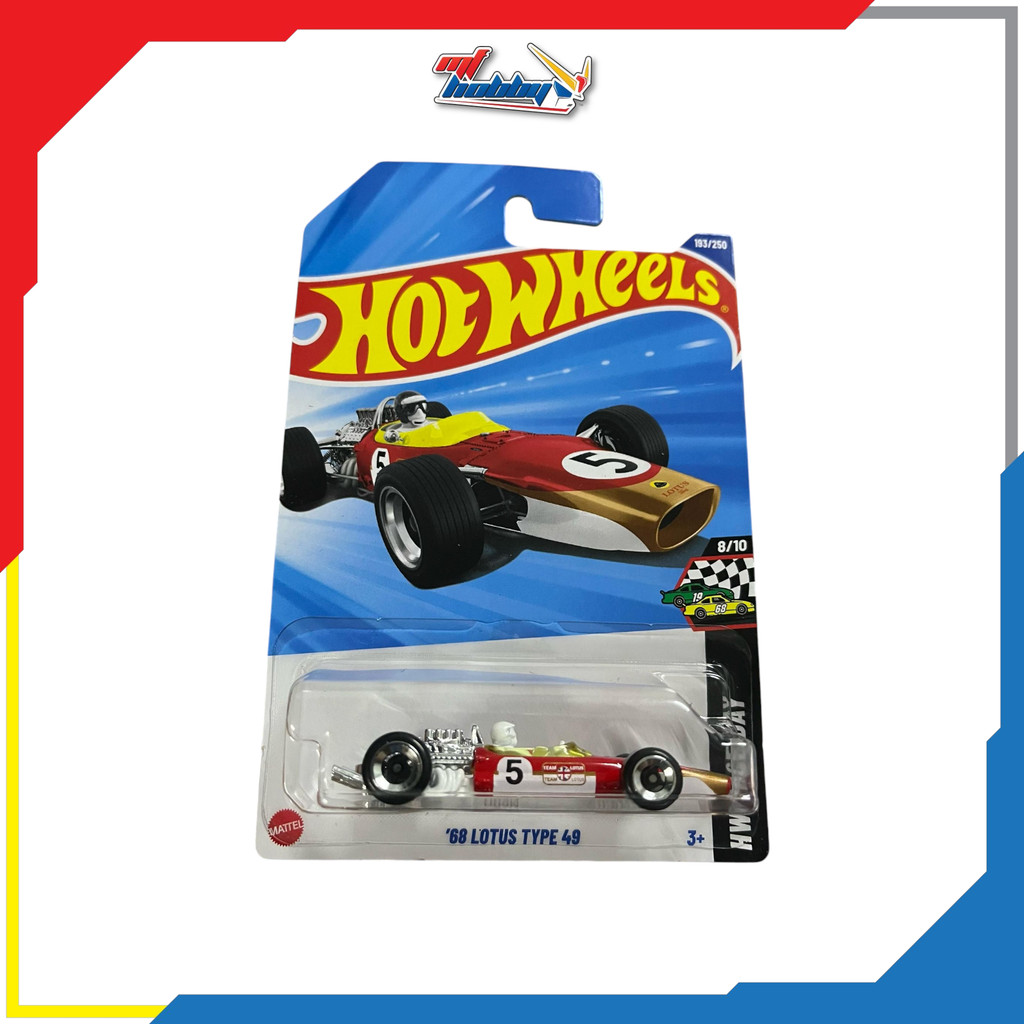 Hot Wheels '68 Lotus Type 49 (Red) | Shopee Malaysia
