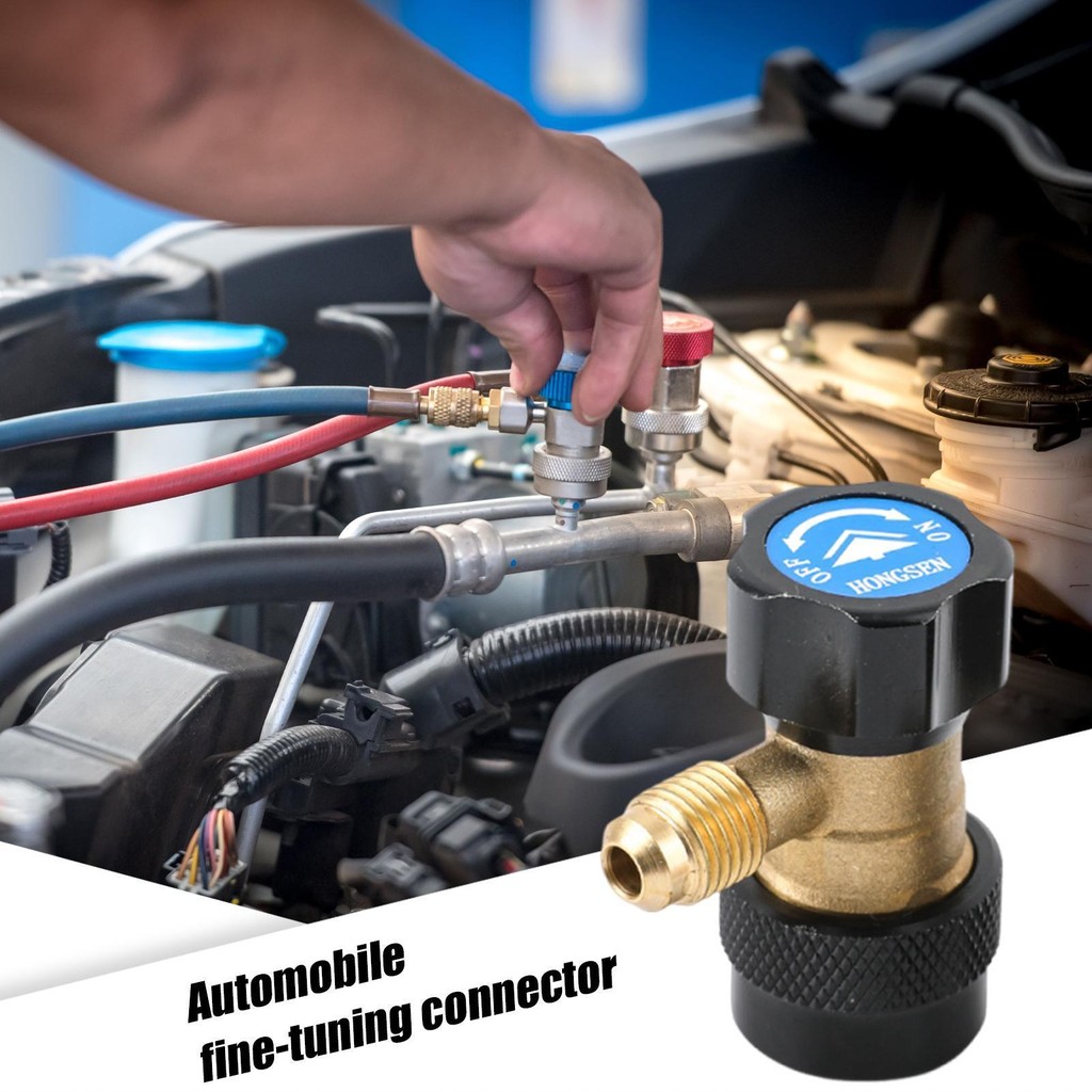 Quick Connector Adapter Car Refrigerant Conversion Fitting Leakproof ...