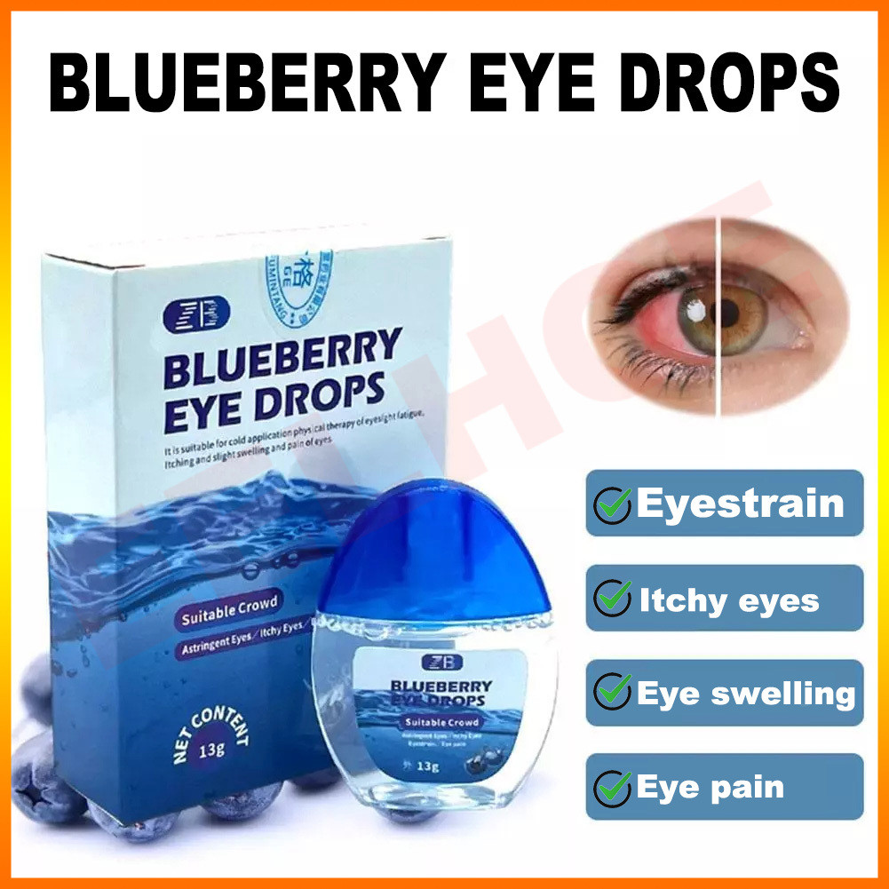 Blueberry Eye Drops Eye Drops Eye Care Drops for Dry Eye Rawatan Mata ...