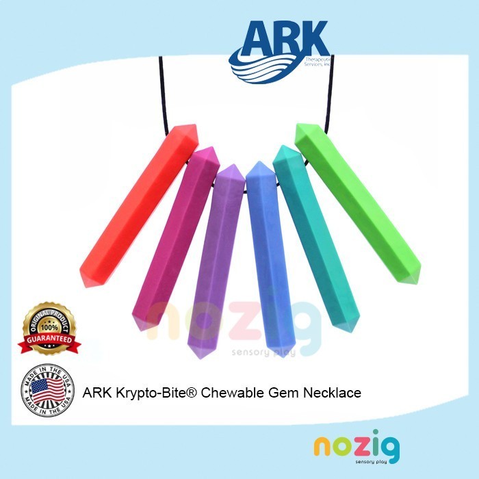 ARK's Krypto-Bite Chewable Gem Necklace ADHD Speech Delay Oral Therapy ...